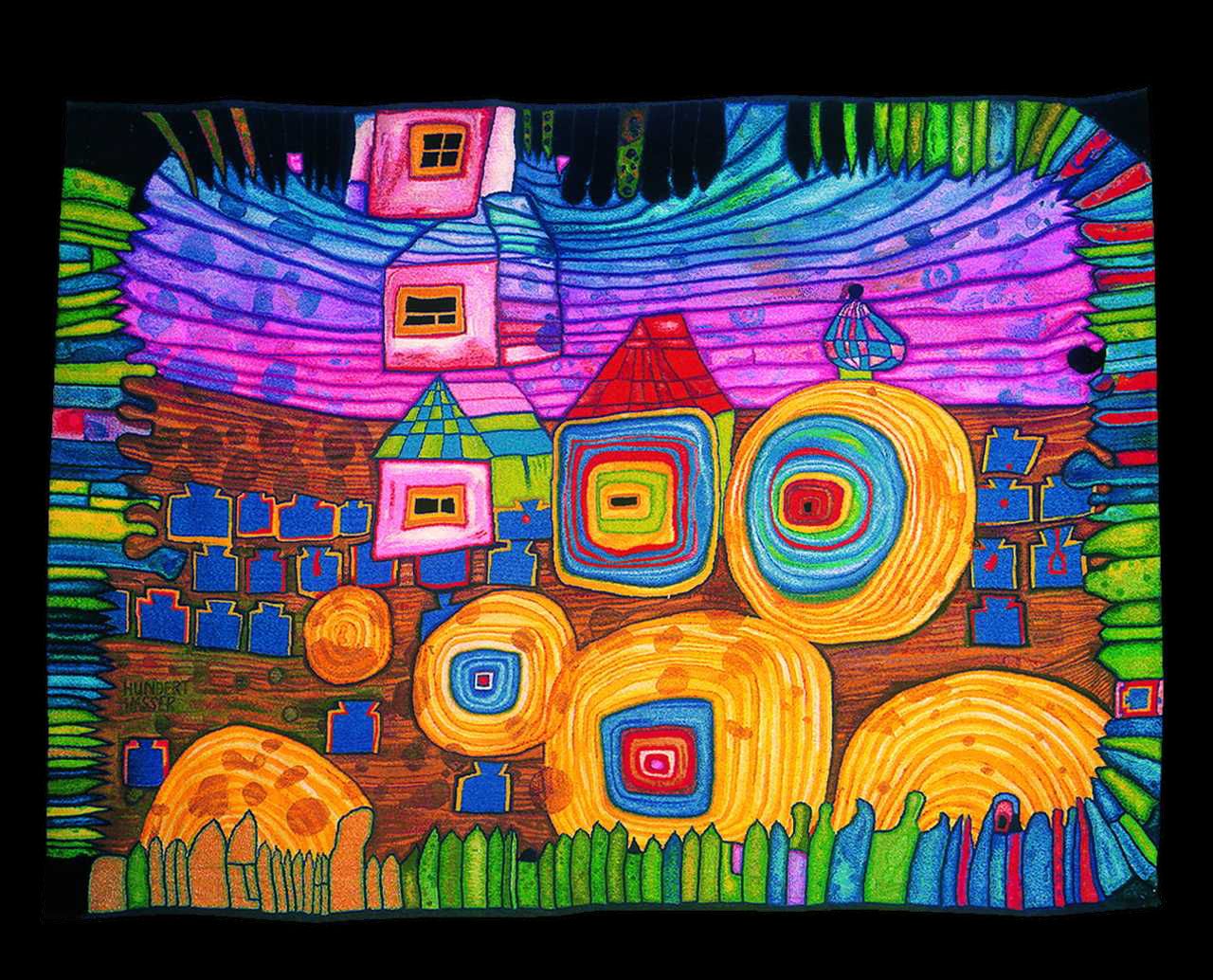 Hundertwasser - THE WINDOWS ARE GOING HOME