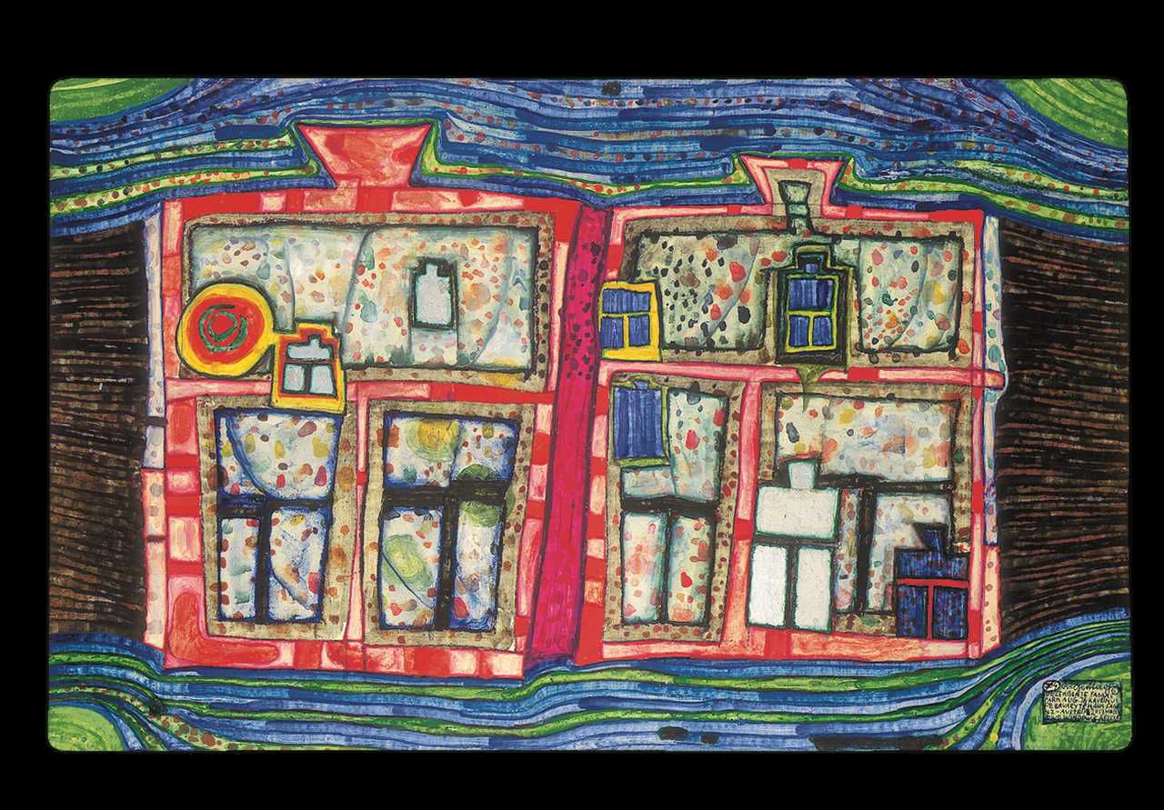 Hundertwasser - 2 TO 13 WINDOWS AFLOAT