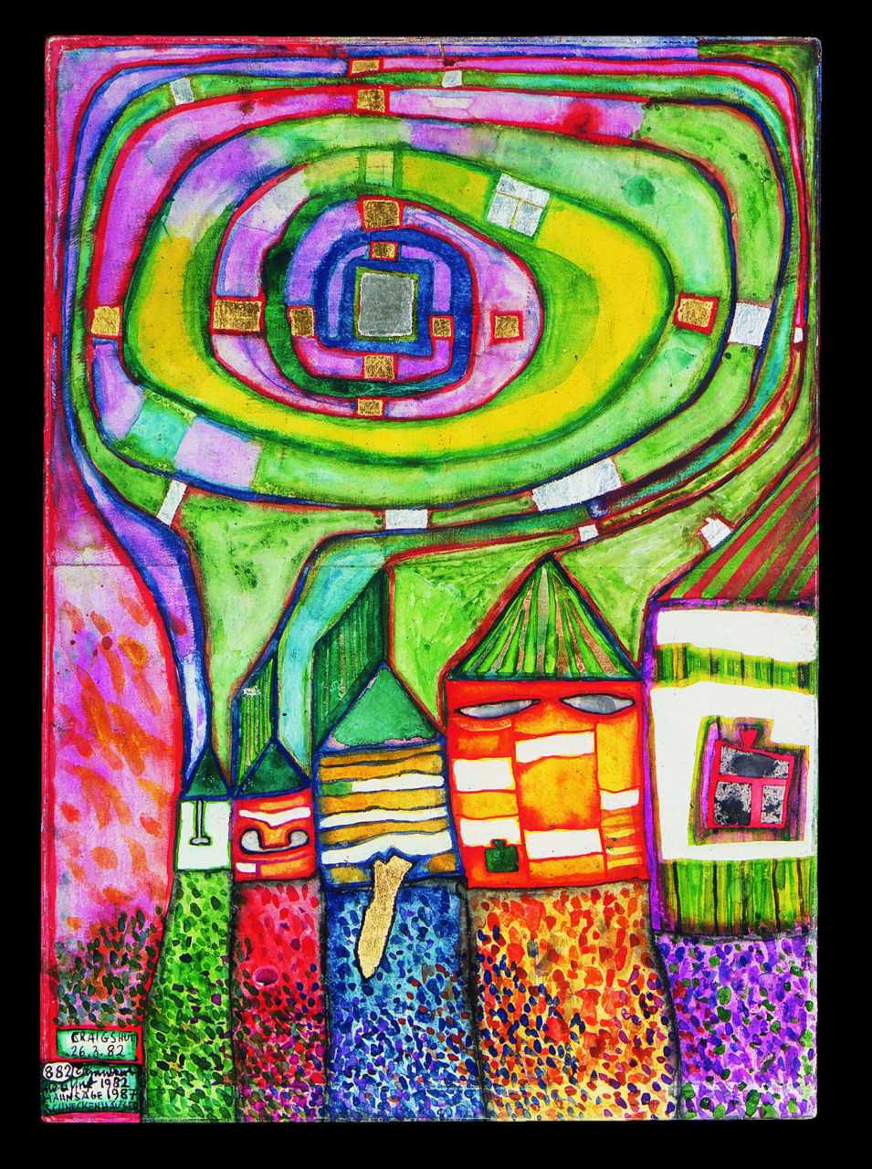 Hundertwasser - SNAIL HOUSES