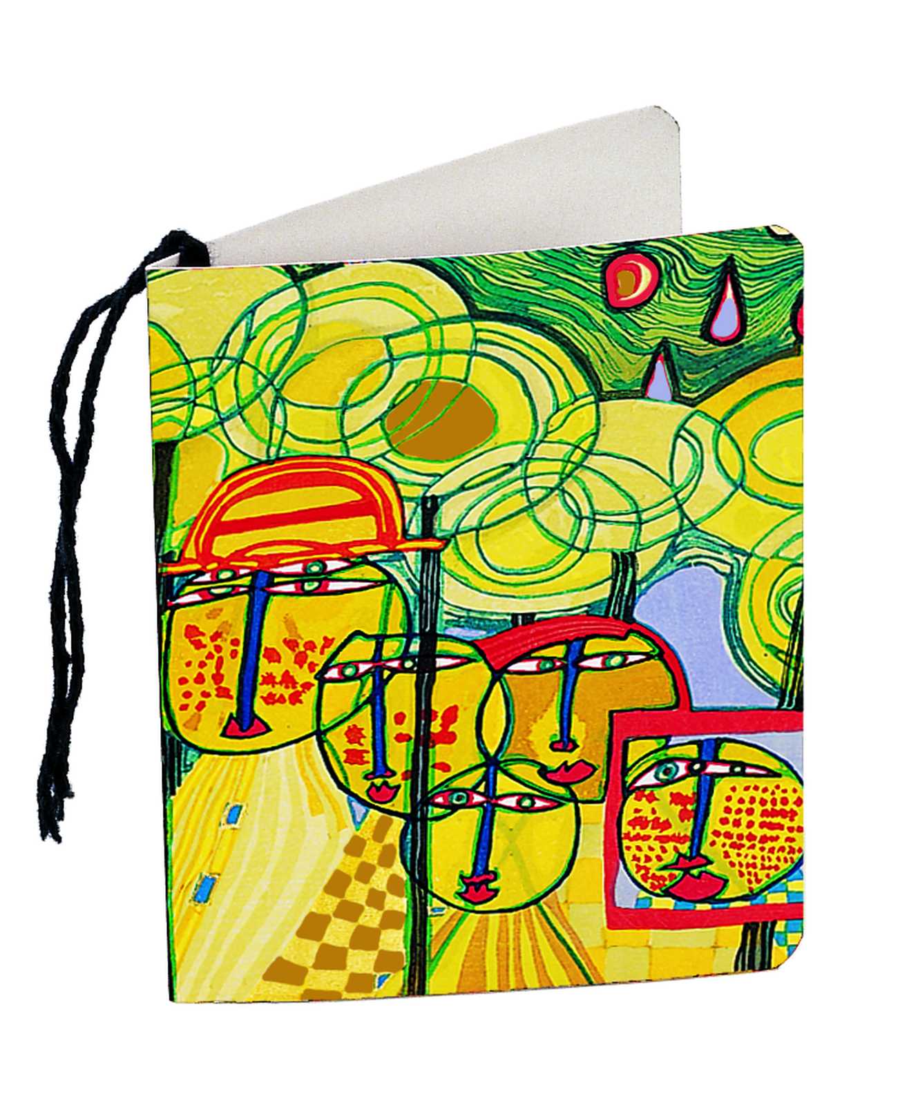 Hundertwasser - THE RAIN FALLS FAR FORM US