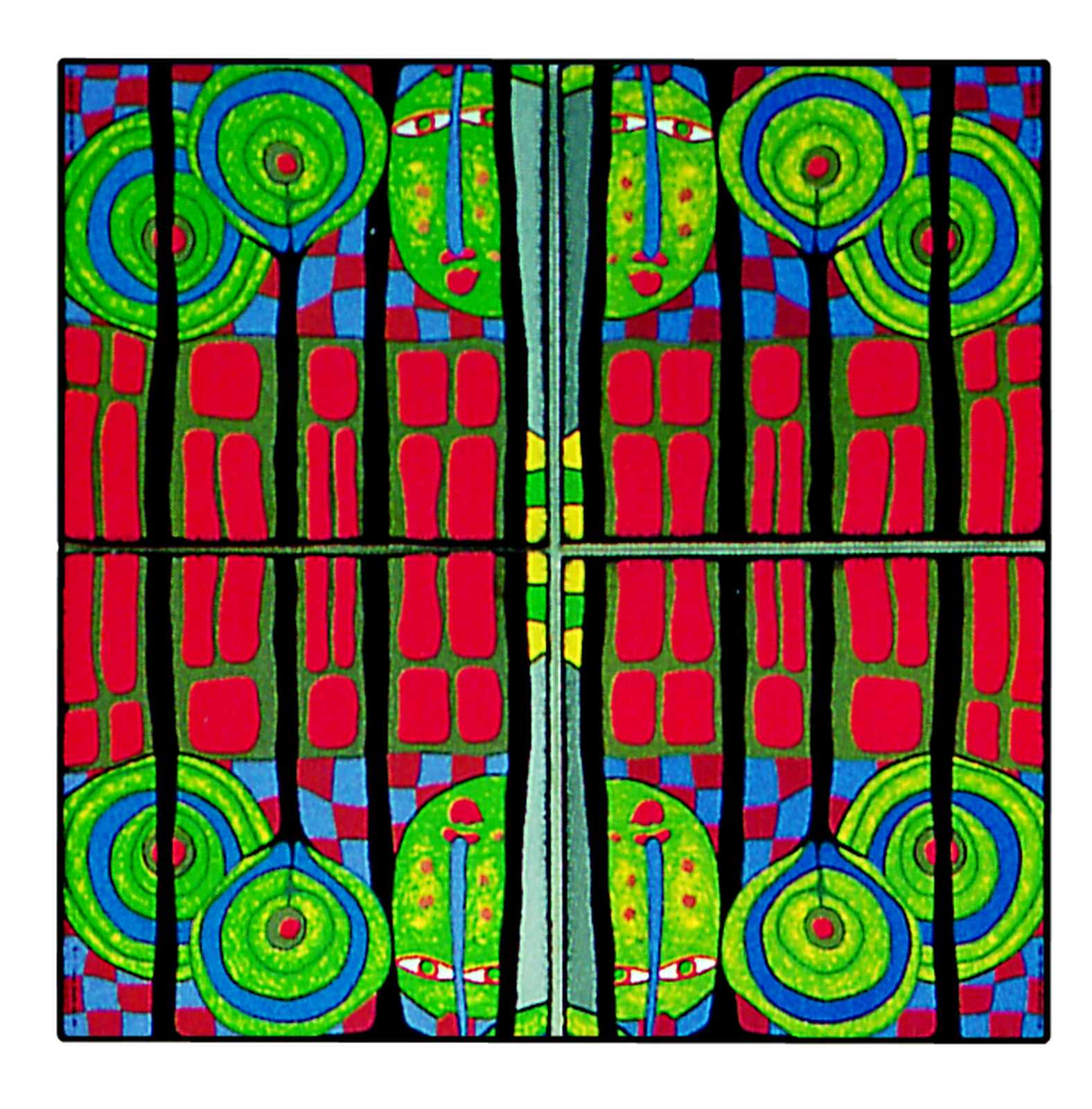 Hundertwasser - THE RAIN FALLS FAR FROM US
